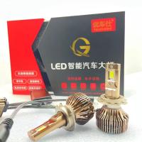 China New 200W Super High Power 12000Lm White Light 6500K H7 Car LED Headlight Bulb Universal Aluminum+Brass 24V YOUCHESHI 24 Months for sale