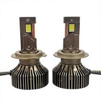 China High Brightness 200W H7 LED Headlight for Cars Trucks 6500K White Light Canbus Function Factory Priced 12V 24V for sale