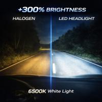 China High Brightness 200W H7 LED Headlight for Cars Trucks 6500K White Light Canbus Function Factory Priced 12V 24V for sale
