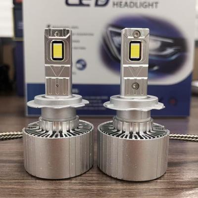 China 200W 10000LM New LED Headlight Bulb H7 6500K Car Headlamp High Brightness 12-24V Auto Light Silver Aluminum+Brass Universal OEM for sale
