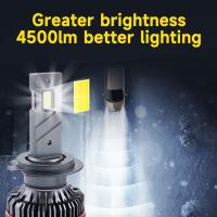 China High 6085 Aluminum LED Headlight Bulb 24V Auto Lighting System 6500K Cool White Full Capacity H7 New Universal Fitment Factory for sale