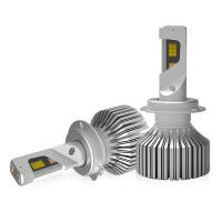 China New Super Bright 9800LM H7 Auto LED Headlight Bulb 6500K Cool White 240W Aluminum+Brass / Compatible 24V Universal for sale