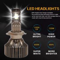 China New Design Nature White Beam 6500K 300W 27000LM IP68 Waterproof 2 Year Warranty 12V LED Universal Fitment Car Headlight Bulbs for sale