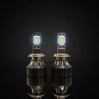 China New Design Gold Color 6500K 300W 27000LM 12V/24V LED Car Headlight Bulbs for H1/H7/H11/9005/880 with 2 Years Warranty for sale