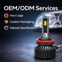 China New 130W 13000LM H11 Car LED Headlight Bulbs 6500K Auto Headlamp Long Lifespan 12-24V Universal Fitment OEM/ODM for sale