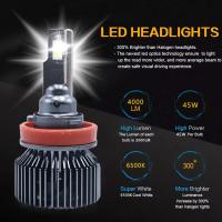 China 100W 10000LM Car LED Headlight Bulb 6500K H11 Plug & Play New Universal Fitment 12V-24V for sale