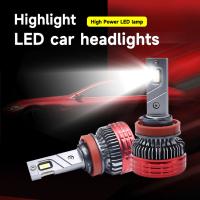 China New Super Bright 130W H11 LED Car Headlights 9000LM Cool White Light 6500K Aluminum+Brass Accessories 12V Universal Fitment 24 for sale