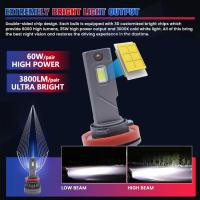 China Recommend Auto Lighting Systems New 120W Universal Cars H11 Led Headlights 7500LM 24V 6500K Aluminum+Brass for sale