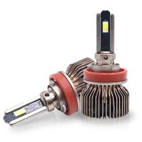 China New YOUCHESHI Universal Auto Lighting Systems H11 Led Headlight Bulb 120W 6500K 9000LM Aluminum+Brass 24 Months Warranty for sale