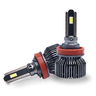 China New Chinese Factory Universal 24V Cars 120W LED H11 Headlight Bulb 9000LM 6500K 87LM/W YOUCHESHI Aluminum+Brass 24 Months for sale