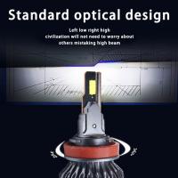 China New High Brightness 11000LM 120W Auto LED Headlamp with Copper Tube H11 6500K 24V Universal Fitment Automotive Accessories for sale