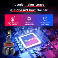 China New High Brightness 11000LM 120W Auto LED Headlamp with Copper Tube H11 6500K 24V Universal Fitment Automotive Accessories for sale