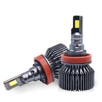 China New Super Bright Auto Car Headlamp Auto Lighting Systems H11 Double Color Led Headlight Bulb for sale