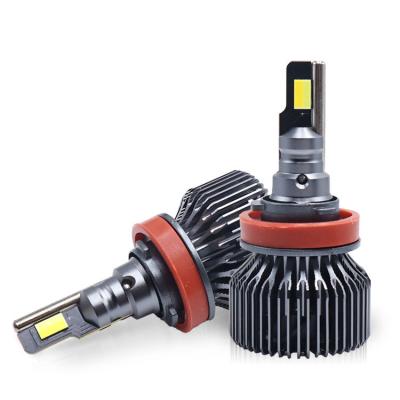 China New Super Bright Auto Car Headlamp Auto Lighting Systems H11 Double Color Led Headlight Bulb for sale