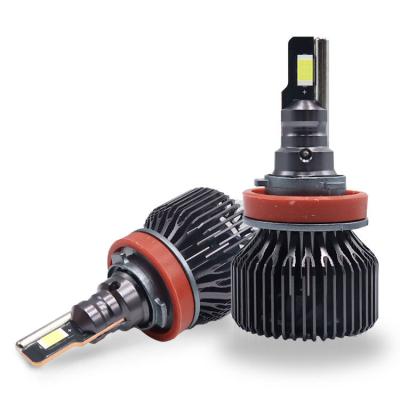 China Best Selling YOUCHESHI 120W High Performance LED Headlight Bulb Y5 Bullet H11 Cool White 6500K Aluminum+Brass 9200LM 85LM/W New for sale