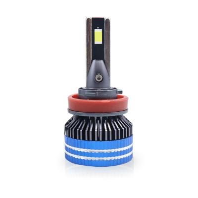 China New P8 H11 High Brightness LED Headlight Fog Bulbs 24V White 6500K Canbus Function 120W Power Aluminum+Brass Material 9400LM for sale