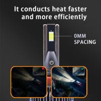China New P8 H11 High Brightness LED Headlight Fog Bulbs 24V White 6500K Canbus Function 120W Power Aluminum+Brass Material 9400LM for sale