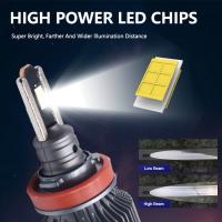 China YOUCHESHI High Brightness 160W Full Capacity H11 Car LED Headlight 6500K 12000LM Canbus 24V Universal Fitment New for sale