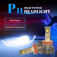 China 200W Dual-Cooling LED Headlights High-Speed 6500K 20000LM H11 12V Universal Fitment New Condition for sale