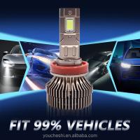 China Super Bright 200W 6000Lm H11 Car LED Headlight High Power 6500K Cars Trucks Compatible H1 H3 H4 H7 H11 9005 12V/24V New Model for sale