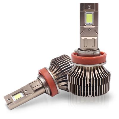 China Super Bright 200W H11 LED Headlight Bulb 18000Lm Aluminum Car Lights 6500K 12V New for sale