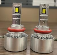China 200W 100W/PAIR 20000LM New LED Headlight Bulb H11 6500K Car Headlamp 12-24V Aluminum+Brass Universal OEM/ODM 24-Month Warranty for sale