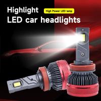 China New Super Bright 240W Aluminum+Brass Car LED Headlights H11 12V Cool White 13000LM 6500K Universal Fitment 24 Months for sale