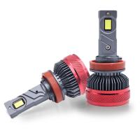 China 240 Watt Super Bright 12V H11 Car LED Headlights High Quality Auto Lighting System 6500K White Light Color 16000LM New Condition for sale