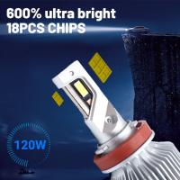 China 240W High Power LED Headlight Bulb H11 24V White Light 6500K New 9800LM 90LM/W Universal Fitment Car Headlights for sale
