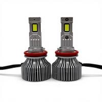 China New Design Silver 6500K 300W 27000LM IP68 Waterproof Full Capacity 12V LED Car Headlight Bulbs H1/H7/H11/9005/880 Universal for sale