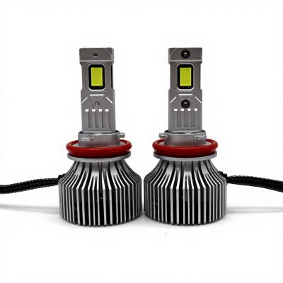 China New Design Silver 6500K 300W 27000LM IP68 Waterproof Full Capacity 12V LED Car Headlight Bulbs H1/H7/H11/9005/880 Universal for sale