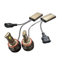 China New Design Silver 6500K 300W 27000LM IP68 Waterproof Full Capacity 12V LED Car Headlight Bulbs H1/H7/H11/9005/880 Universal for sale