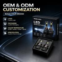 China New 130W 13000LM 9005 Car LED Headlight Bulbs 6500K Long Lifespan Cooling Fan 12V/24V Universal Fitment OEM/ODM for sale