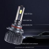 China New 140W 12000LM 6500K IP68 Waterproof 12V/24V Cooling Fan Car LED Headlight Bulbs for 9005 2-Year Warranty Universal Fitment for sale
