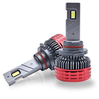 China 130W High Brightness Auto LED Headlight 9005 White Aluminum+Brass 9000LM 6500K/6000K 12V New YOUCHESHI 24-Month Universal for sale