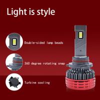 China 130W High Brightness Auto LED Headlight 9005 White Aluminum+Brass 9000LM 6500K/6000K 12V New YOUCHESHI 24-Month Universal for sale