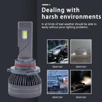 China High Performance 120W LED Headlight 6800Lm 6500K 9005 Aluminum+Brass Car Canbus Bulb 24V White Light Retrofit/Upgrade New for sale