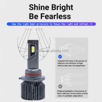 China YOUCHESHI China Factory 9005 120W Car LED Headlights High Brightness 8000LM 6500K Cool White Light New Universal Fitment 12-24V for sale