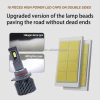 China YOUCHESHI China Factory 9005 120W Car LED Headlights High Brightness 8000LM 6500K Cool White Light New Universal Fitment 12-24V for sale