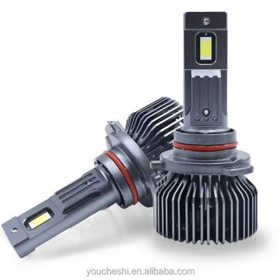 China 120W 9005 White LED Canbus Headlights H1 Shape Aluminum Auto Lighting System for 12V Cars 8000LM 6000K New for sale