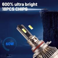 China New High Power 120W 9000LM 24V 6500K LED Headlight Bulb 9005 Universal Fitment for Car Truck YOUCHESHI Aluminum+Brass 24 Months for sale