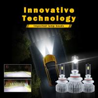 China 120W 24V 9000LM LED Headlight Bulb 6500K Cool White 9005 Aluminum + Brass 24 Months Warranty Universal Fitment New for sale