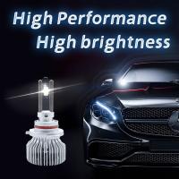 China 120W 24V 9000LM LED Headlight Bulb 6500K Cool White 9005 Aluminum + Brass 24 Months Warranty Universal Fitment New for sale