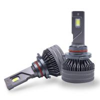 China New Super Bright 7600LM 9005 LED Car Headlights 120W 6500K White Light High Quality Aluminum Auto Lighting System H1 24V for sale