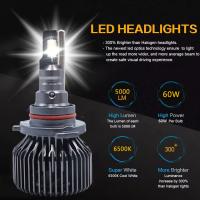 China New Factory Price High Brightness 120W LED Headlight 9005 6500K Cool White Light Canbus Function H1 24V Universal Fitment for sale