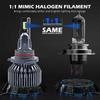 China New Design High-Power 120W LED Headlight Bulb 9005 Size Two Copper Tubes 12V 24V Cool White Light 6500K  Universal Fitment for sale