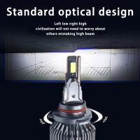 China New Design High-Power 120W LED Headlight Bulb 9005 Size Two Copper Tubes 12V 24V Cool White Light 6500K  Universal Fitment for sale
