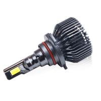 China New High Power 100W Auto Car Headlamp 9005 Double Color LED Headlight Bulb 7000LM Universal Fitment Aluminum+Brass YOUCHESHI 24V for sale