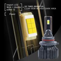 China New 120W 9000LM LED Headlight Universal Alloy Brass Auto Lighting System 9005 Bulb Shape 24V Volta White CANBUS Function for sale