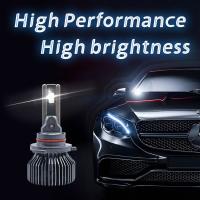 China New 120W 9000LM LED Headlight Universal Alloy Brass Auto Lighting System 9005 Bulb Shape 24V Volta White CANBUS Function for sale